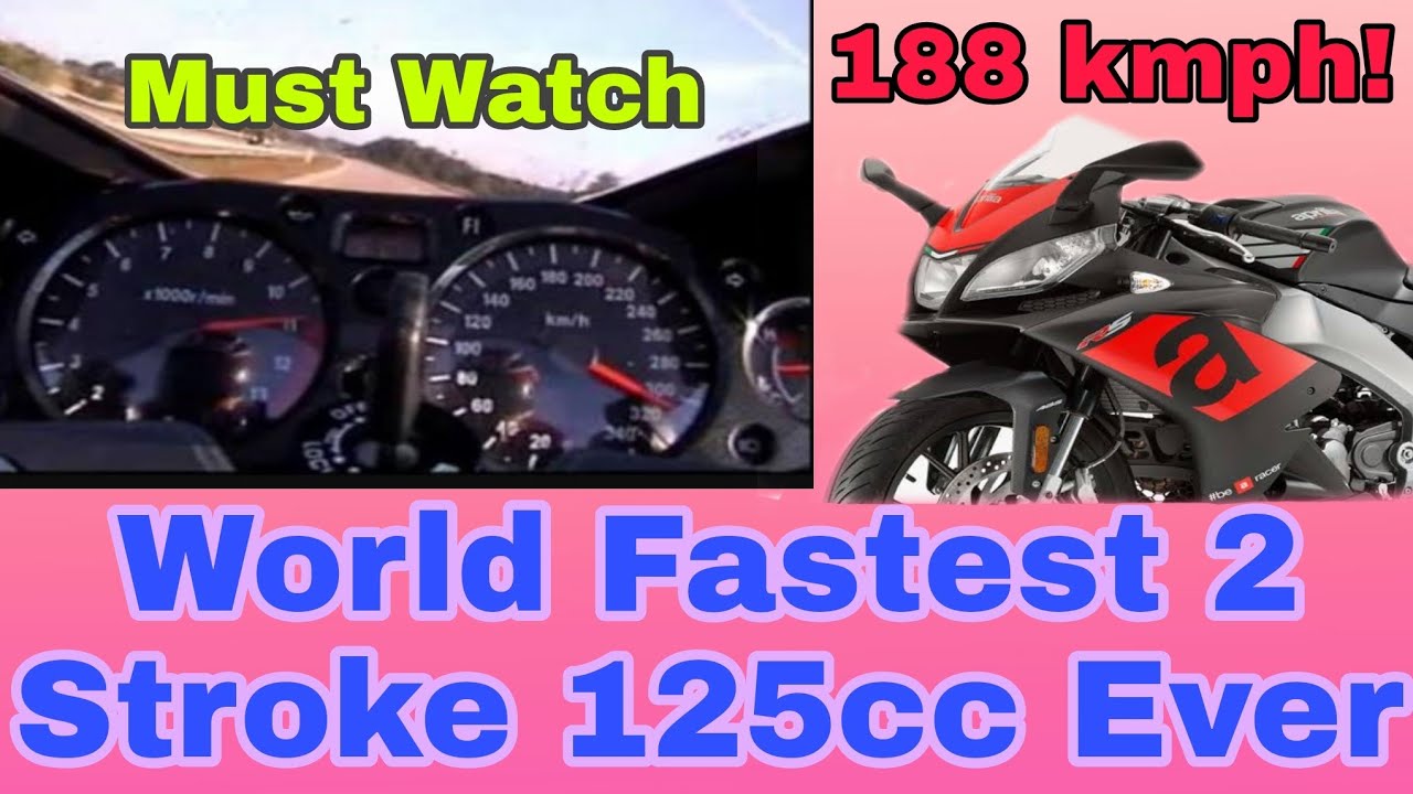 World's Most Powerful 2-Stroke 125cc Bikes Acceleration and Top Speed💥 ...
