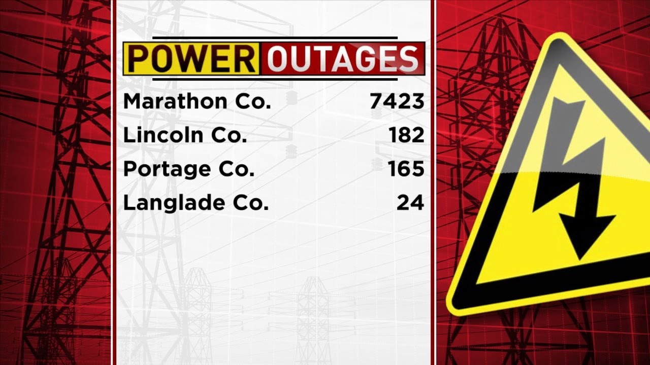 Power outages being reported from last week's storms - YouTube