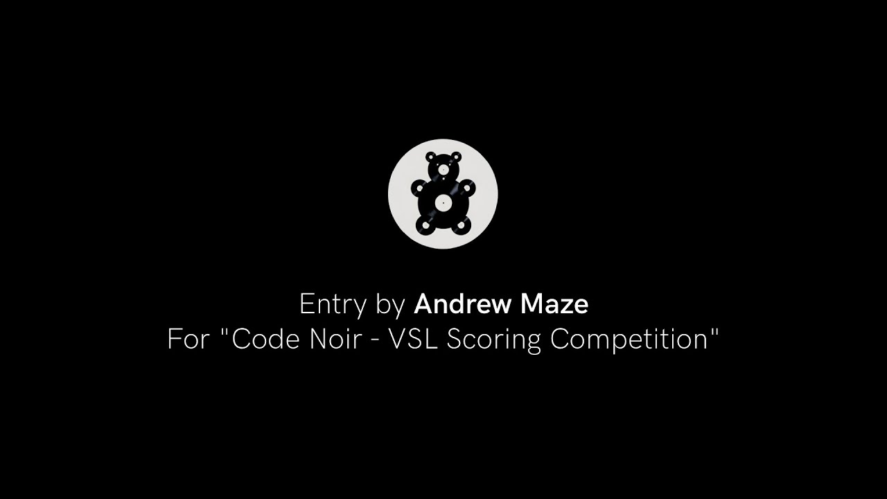 Andrew Maze - Code Noir VSL Competition Entry - YouTube