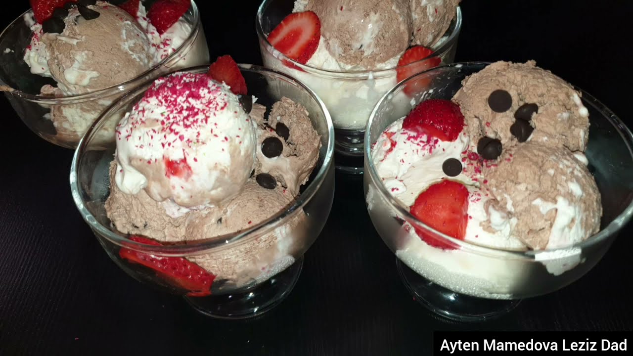 Dondurma | Dondurmanın hazırlanması | Marojna | Lezzetli dondurma ...