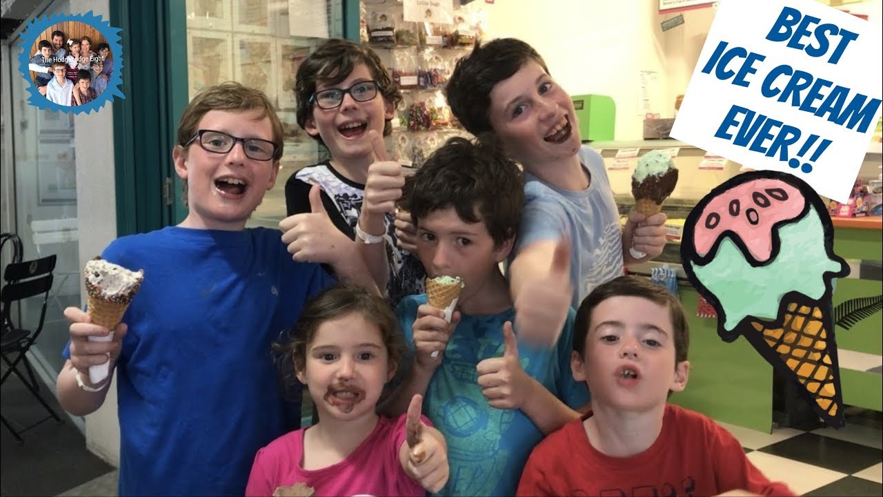 BEST ICE CREAM EVER! Family Camping Trip (Part 4) - YouTube