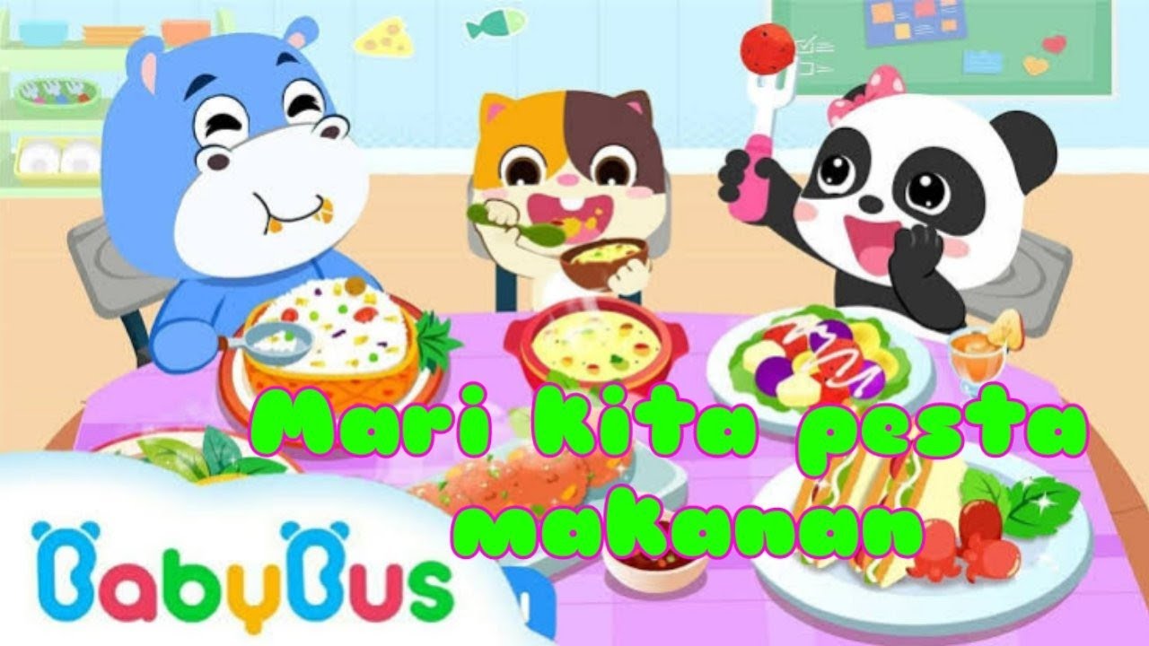 si panda yang jago masak, teman teman nya pun lahap 🐼🐼 - YouTube