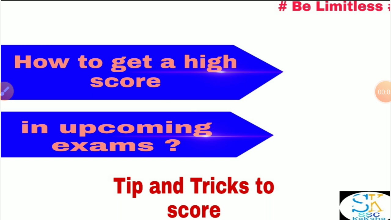 # Be limitless # How to get high score in upcoming exams - YouTube
