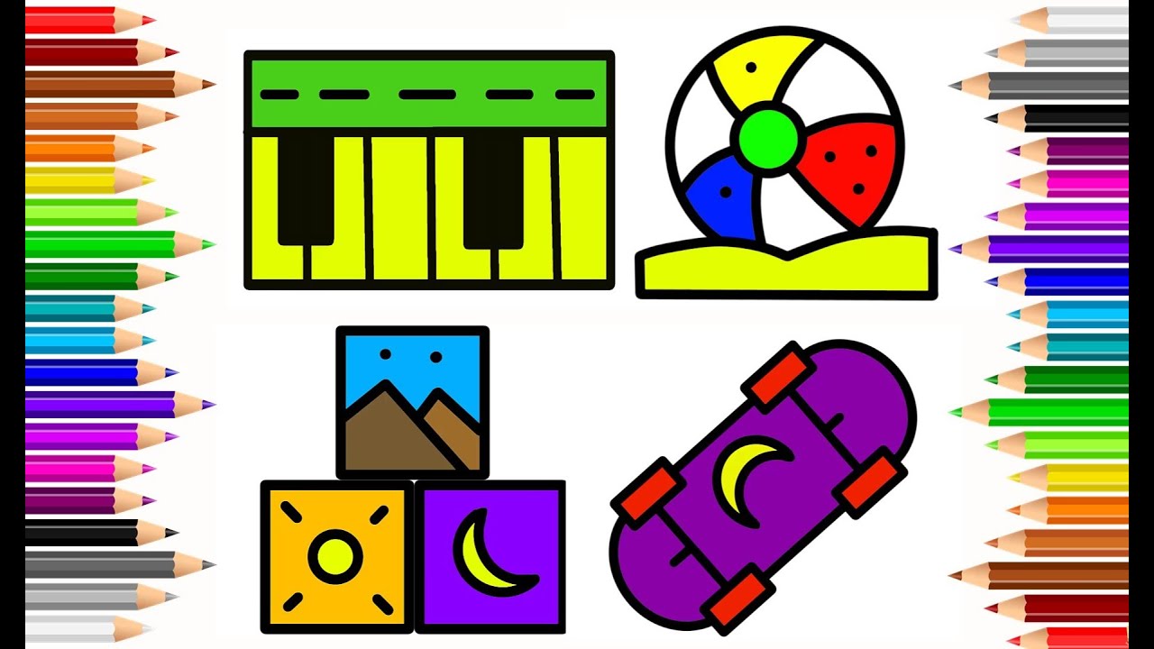 Teaching drawing (Part 1) Easy drawing step by step for beginners - YouTube