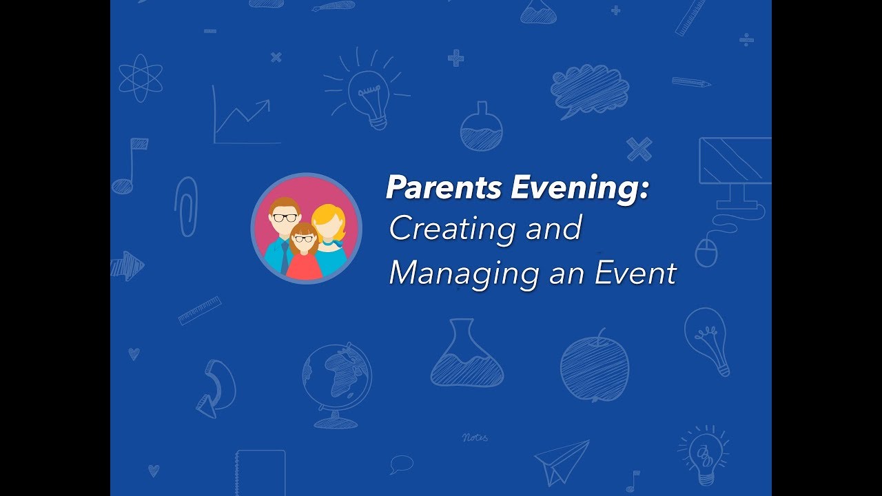 Parents Evening - Creating an Event - YouTube