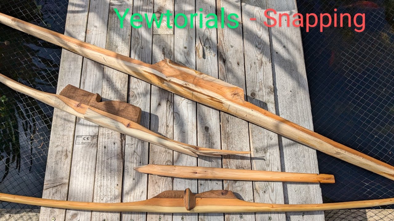 Yew Selfbow Bow Making - Progress Through Failure - YouTube