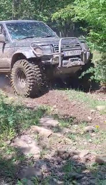 Offroad pajero bmw m57 biturbo - YouTube