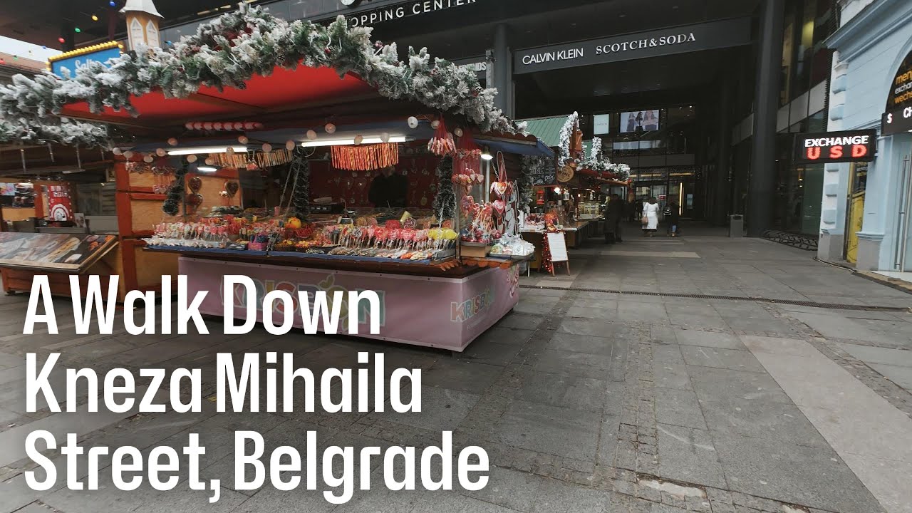 A Walk Down Kneza Mihaila Street, Belgrade 3/12/2023 - YouTube
