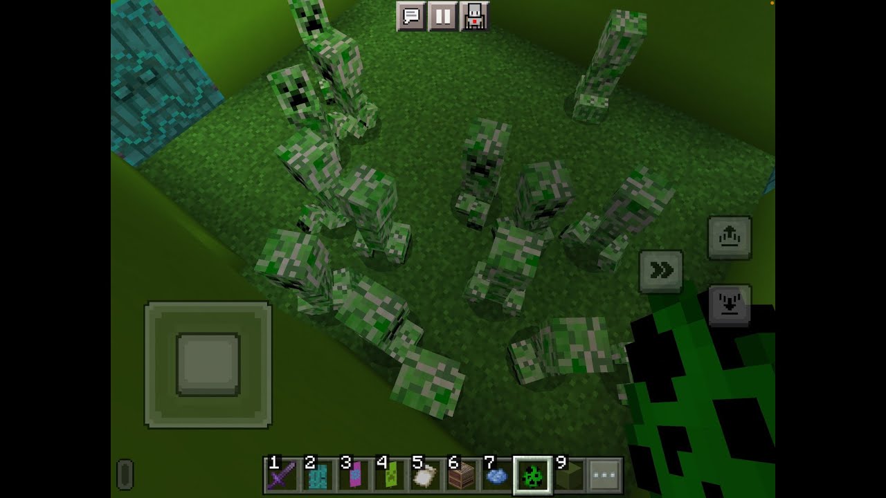 Minecraft Creeper Castle - YouTube