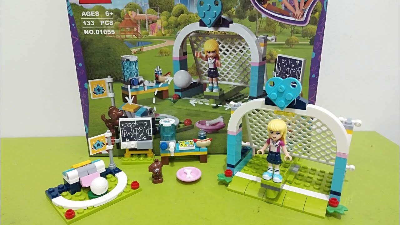 EPS 60 BUILD BLOCK MINI SOCCER - YouTube