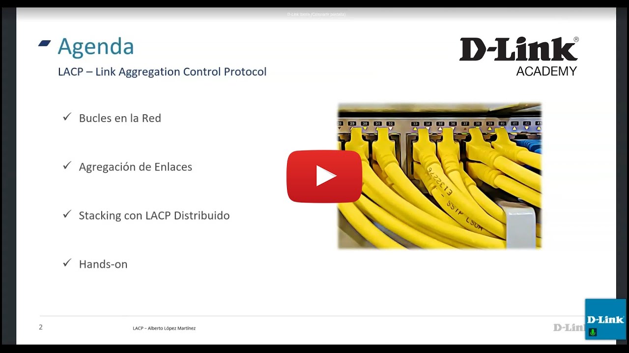 Como agregar enlaces en una red lan ip con LACP en switches D Link ...