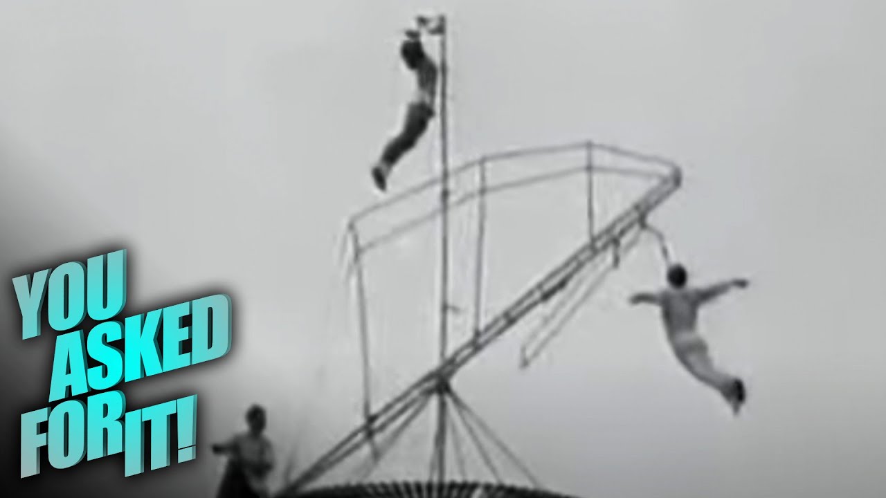 Europe’s Most Death Defying & Daring Feat: Cycle in the Sky - YouTube