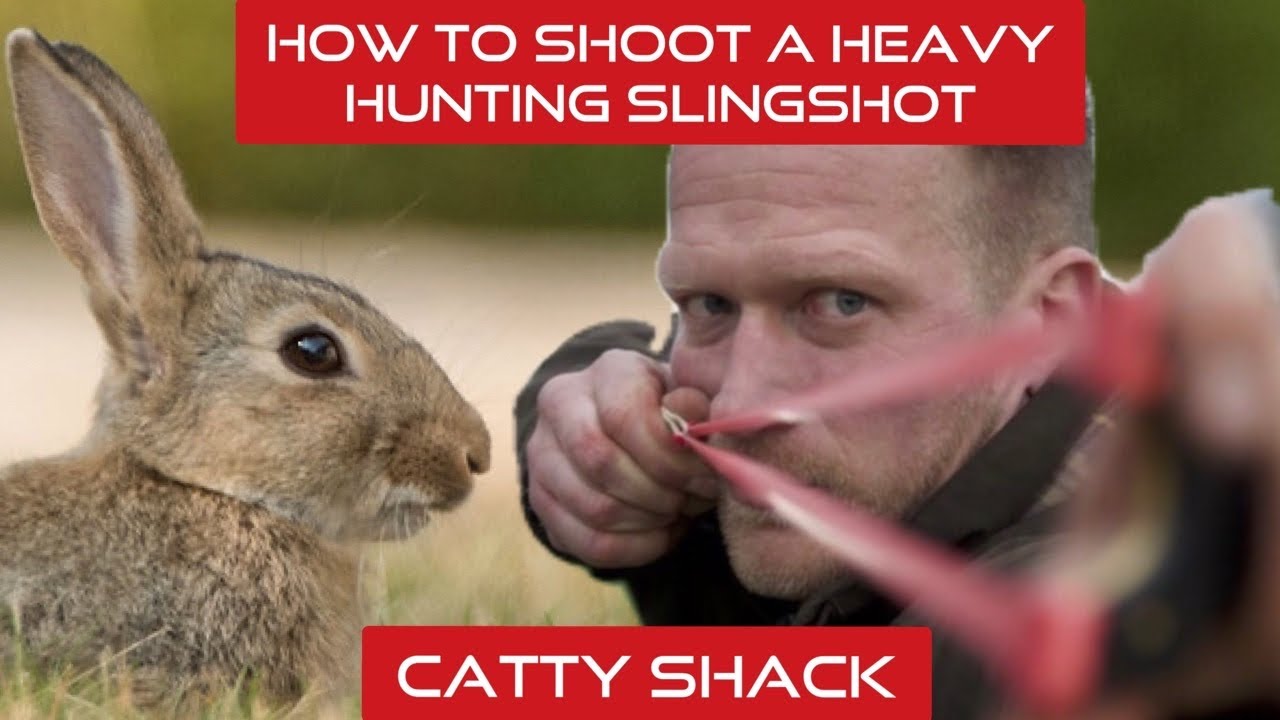 How To Shoot A Powerful Hunting Catapult - YouTube