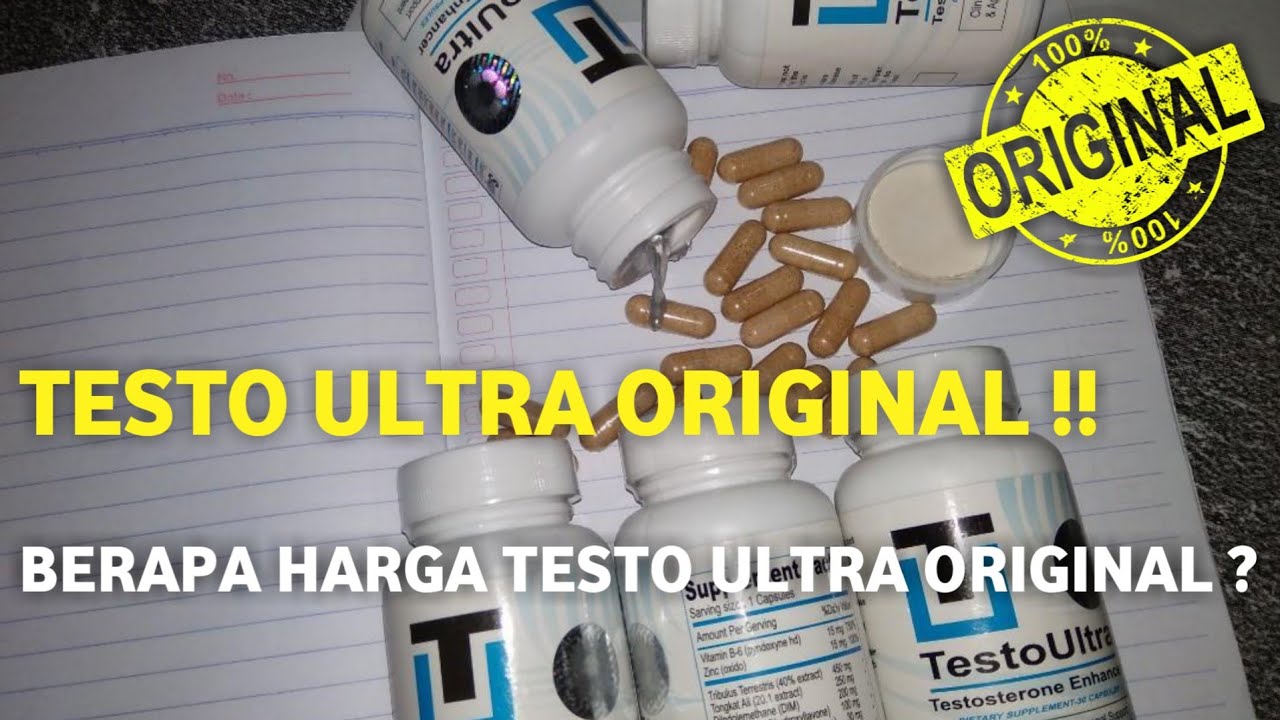 TESTO ULTRA ORIGINAL | HARGA OBAT KUAT TESTO ULTRA ORIGINAL - YouTube