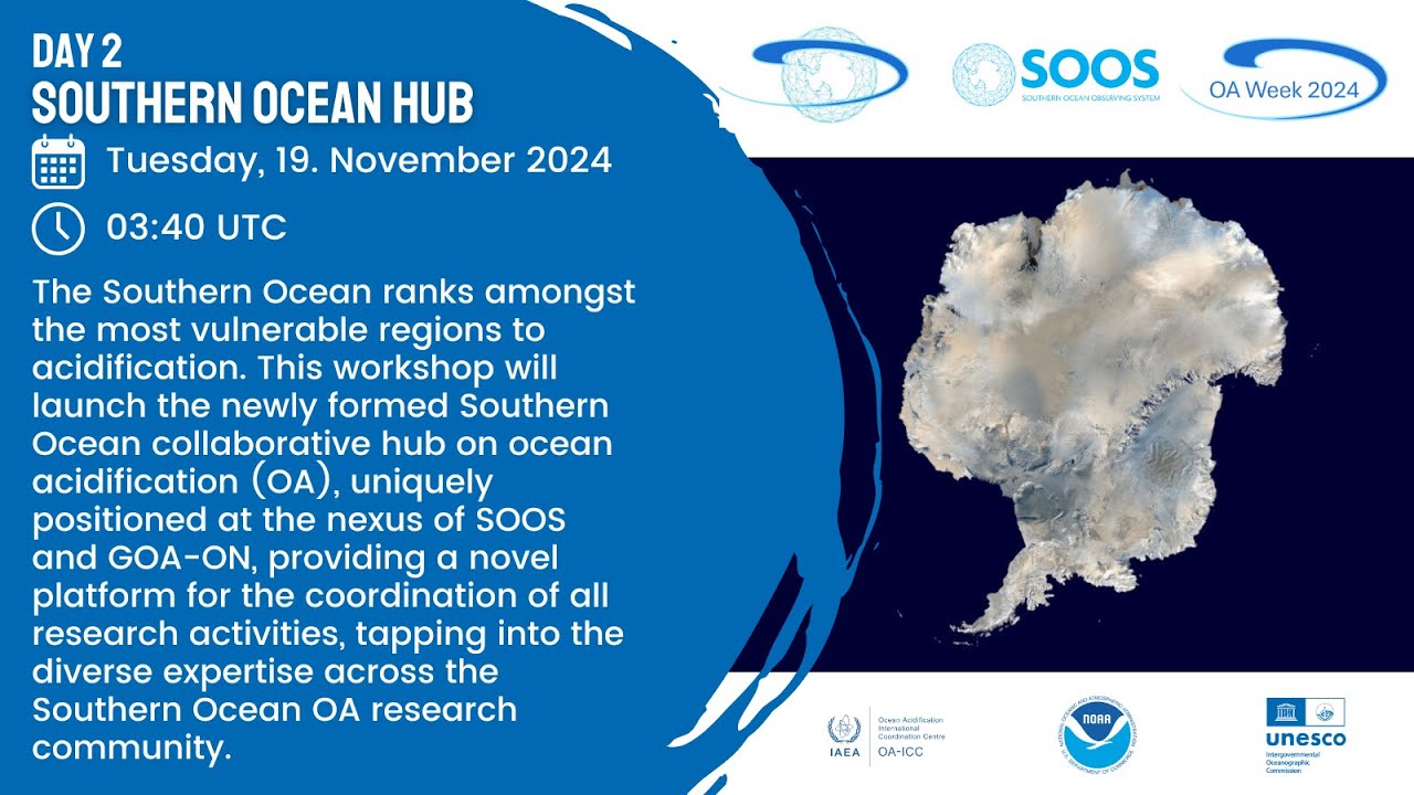 OA Week 2024 - Southern Ocean Hub launch - YouTube