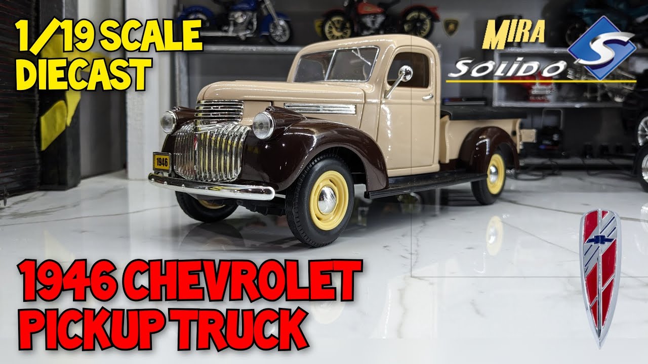 1946 Chevrolet Pickup Truck by Mira Solido Diecast model in 1/19 scale ...