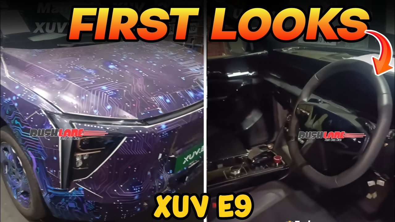Mahindra XUV E9 | Range Rover Rival | Xuv E9 Coupe Interior | Xuv E9 ...