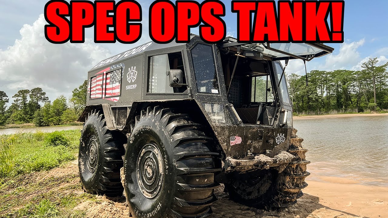 CONQUERING THE WORLD IN THE WORLDS MOST BADASS OFFROAD VEHICLE! (SHERP ...