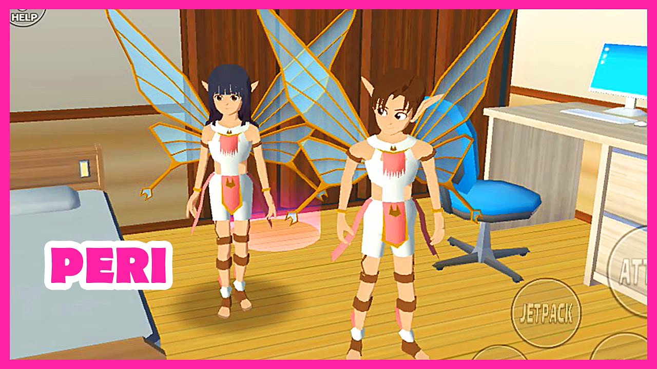 YUTA DAN MIO MENJADI PERI - SAKURA SCHOOL SIMULATOR - YouTube