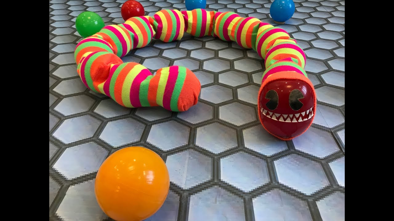Slither.io. Monster Worm out of sock. DIY - YouTube