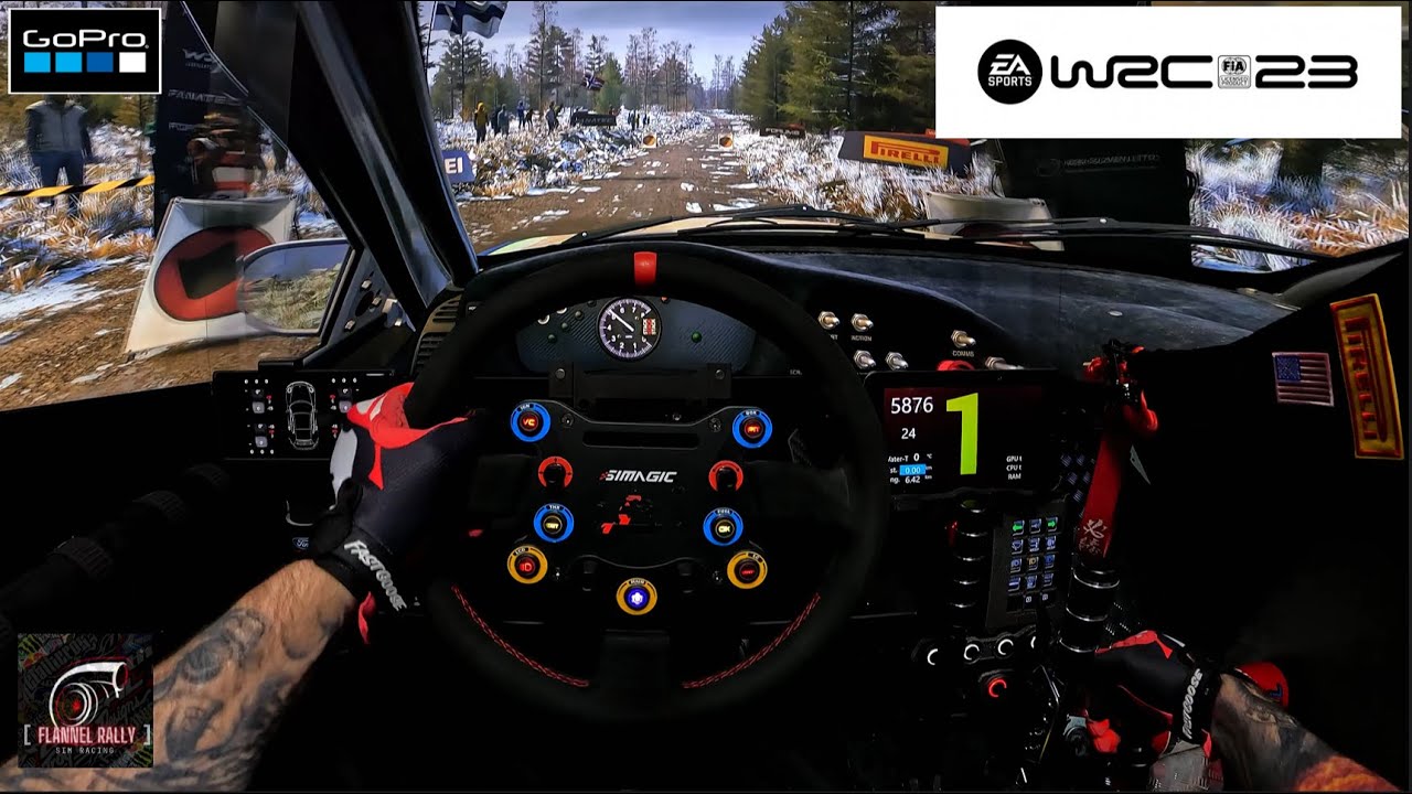 Rally Finland | EA WRC | Simagic Alpha Mini - YouTube