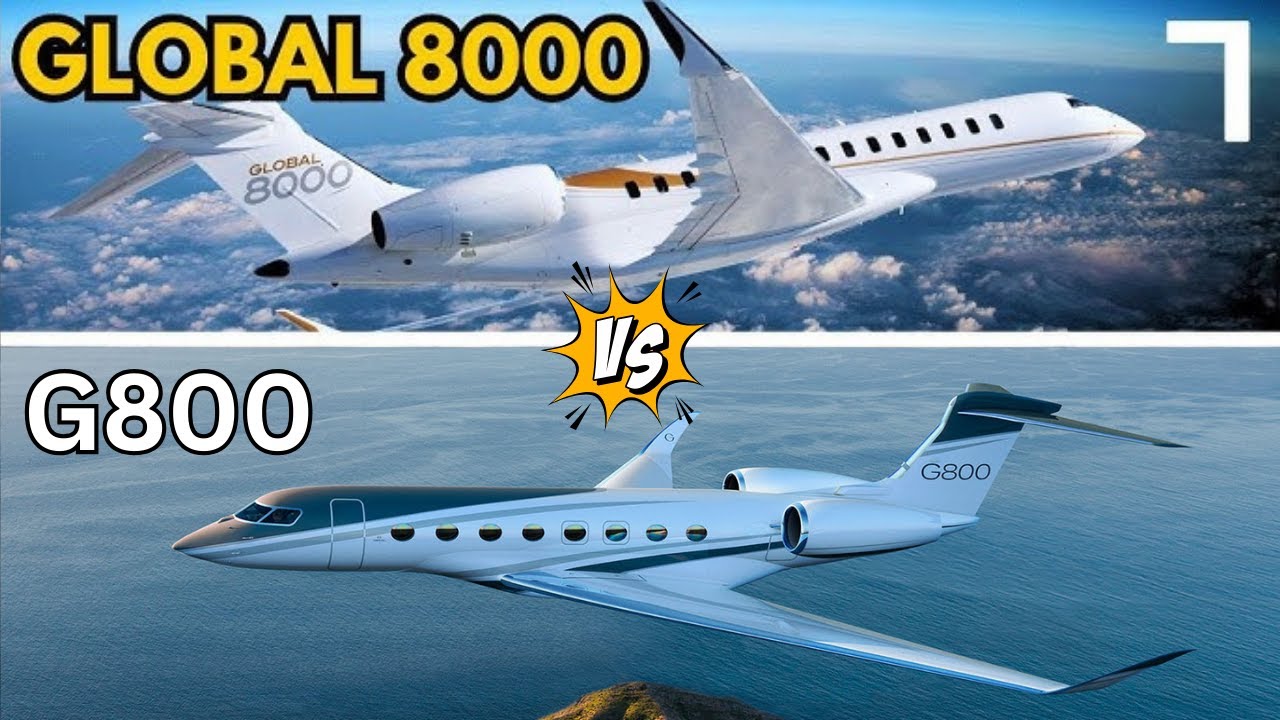 Bombardier Global 8000 and Gulfstream G800 | Ultimate Luxury On The ...