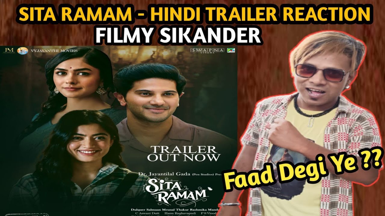 Sita Ramam hindi trailer review by filmy sikander - YouTube