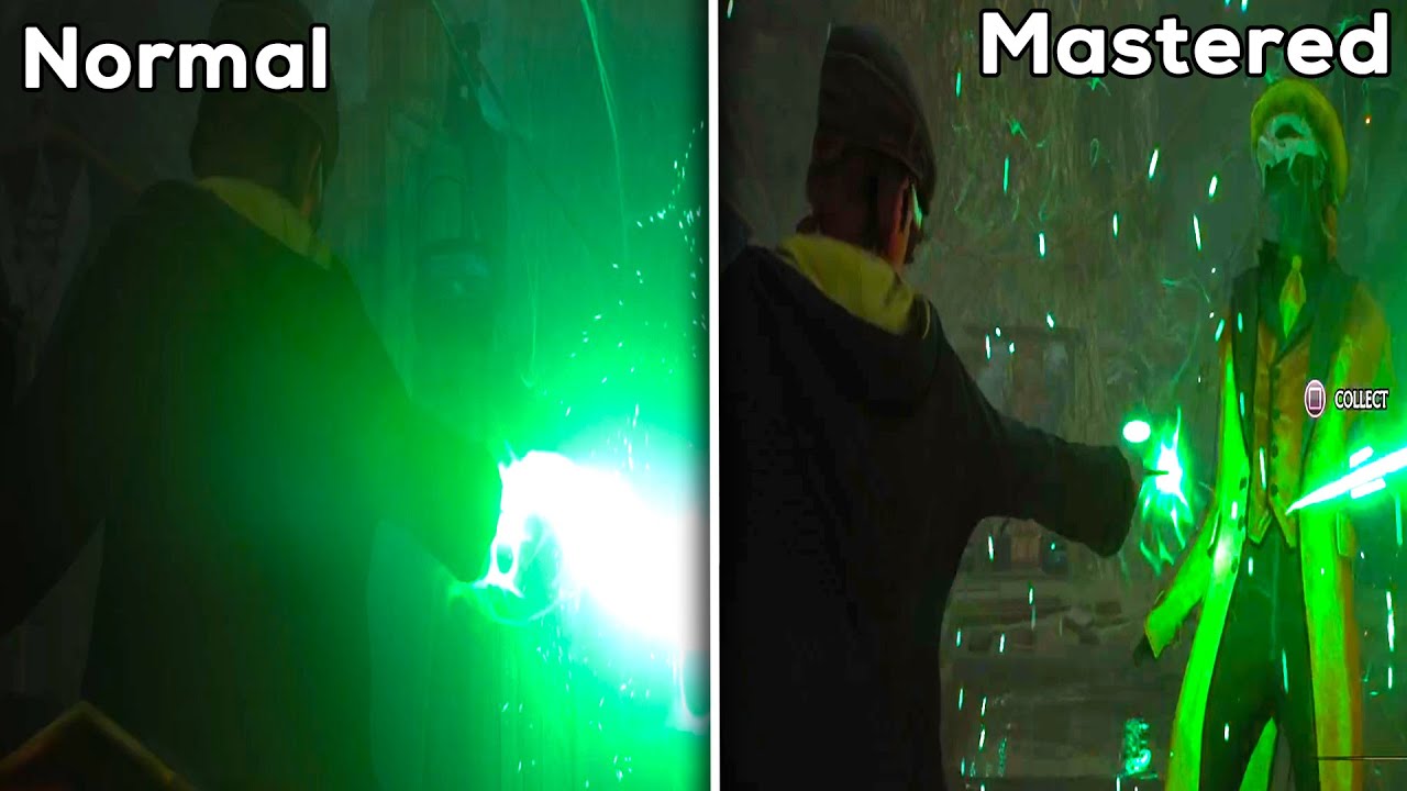Normal VS Mastered Spells - Hogwarts Legacy Comparison - YouTube