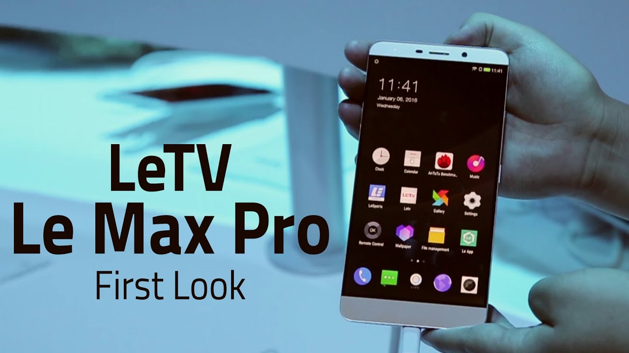 Meet LeTV Le Max Pro, the First Phone Powered by Qualcomm Snapdragon 820 - YouTube
