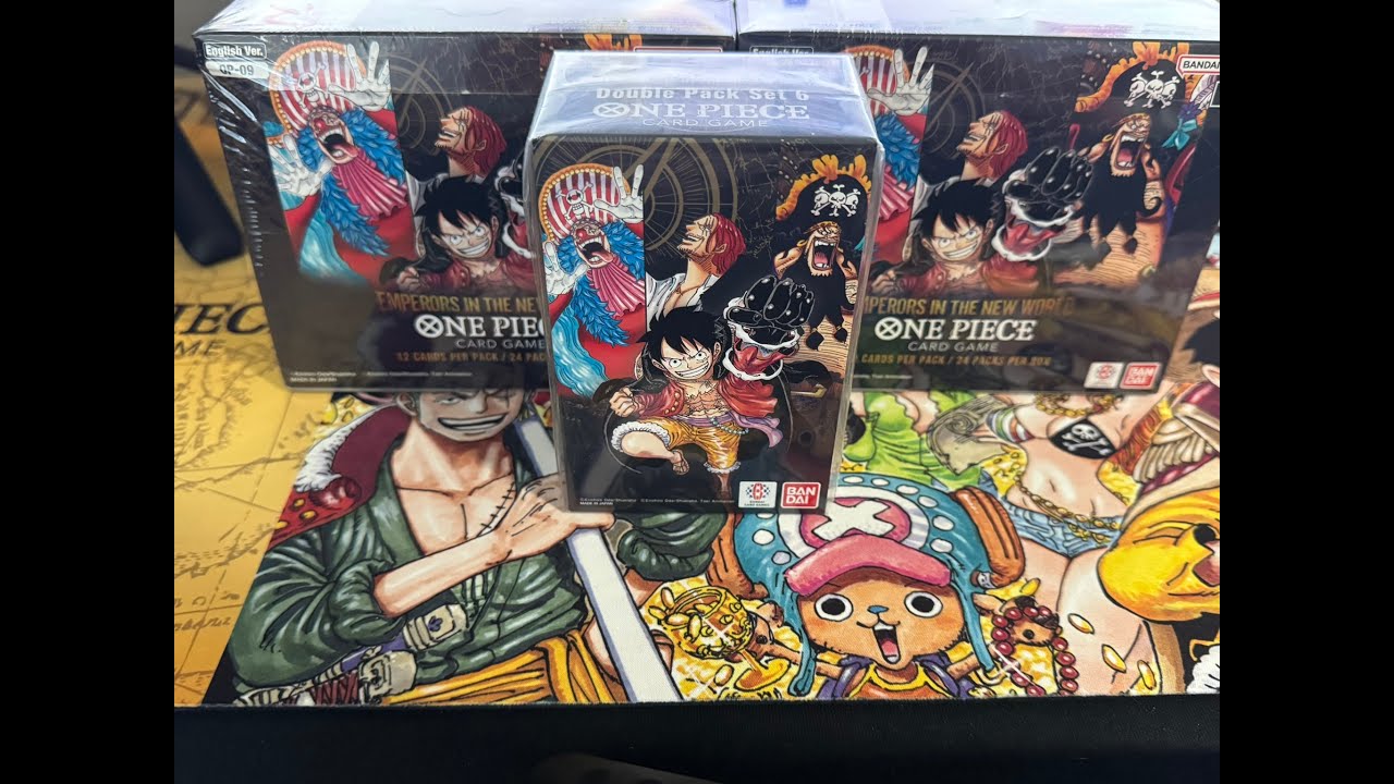One Piece TCG OP09 Booster Box Battle W/ Giveaway Winner Announcement ...