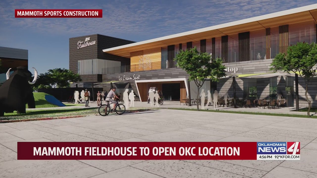 Mammoth fieldhouse to open OKC location - YouTube