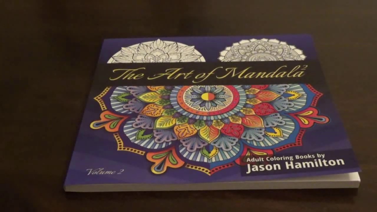 The Art of Mandala 2 by Jason Hamilton Flip Thru - YouTube