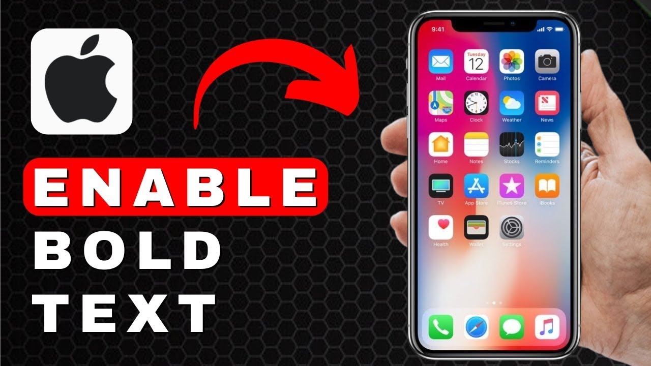 How to Enable Bold Text on iPhone | iPhone Tutorial (2025) - YouTube