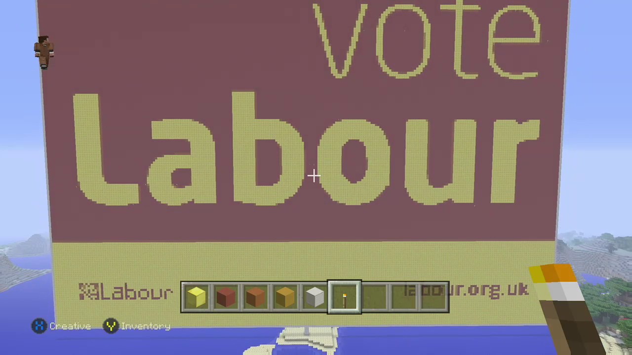 A Party Political Minecraft on behalf of the Labour Party - YouTube