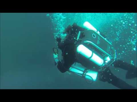 Atlantic Divers - Rebreather Diving, Portroe, Jan '17 - YouTube