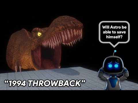 Astro's Playroom PS5: Finding the SECRET 1994 Throwback Level (T-Rex ...