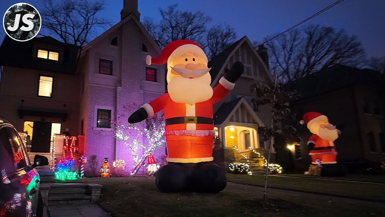 Return to Kringlewood | Giant Santa Toronto Walk 2023 - YouTube