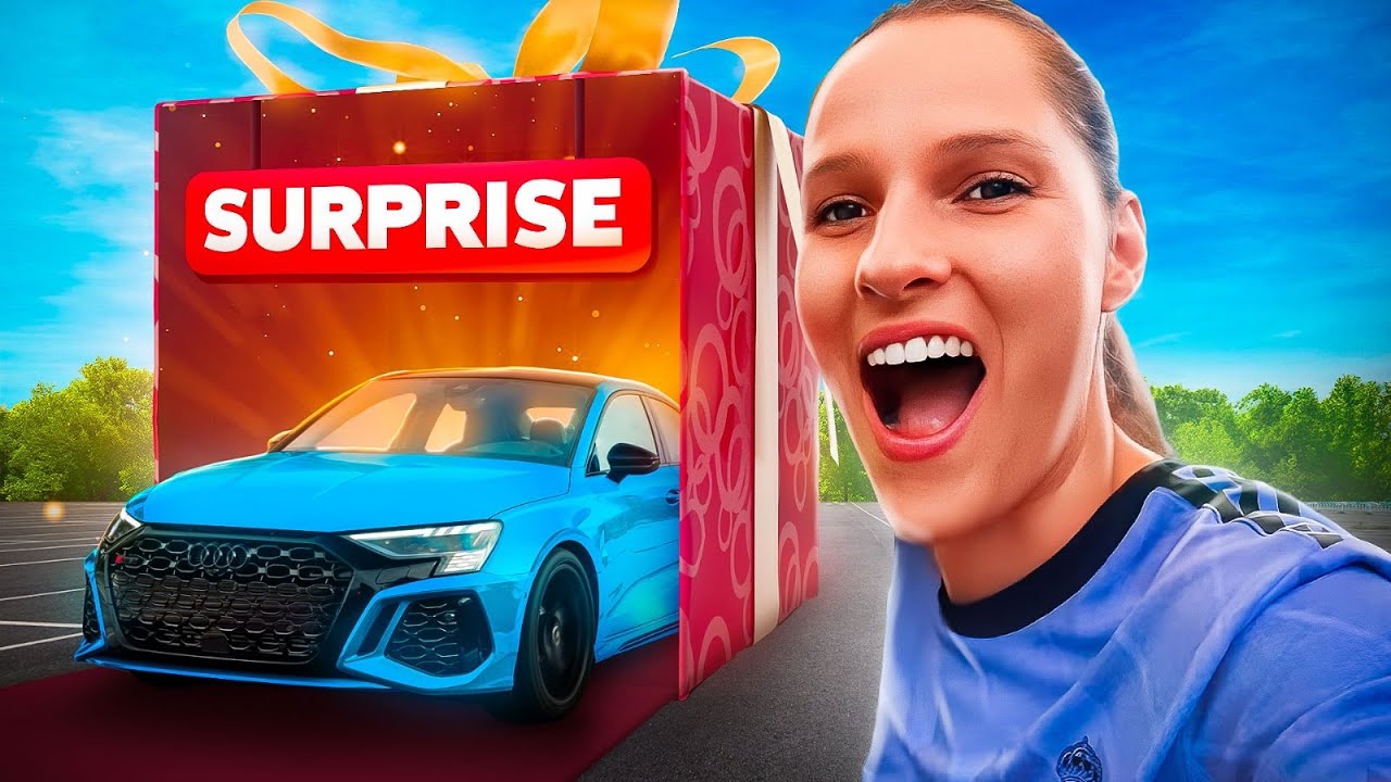 Je prends la nouvelle voiture de Valouzz pour lui faire une surprise 🎁 ...