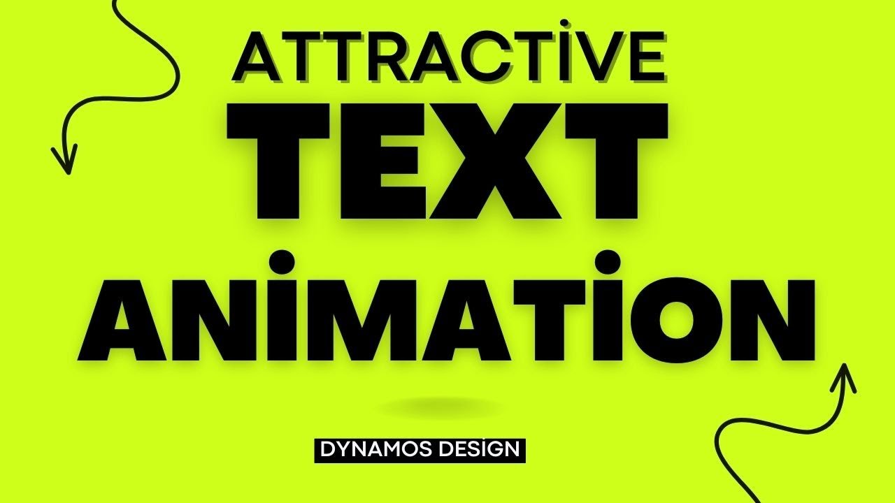 Create Multi Text Animation in After Effects || Dynamos Design - YouTube