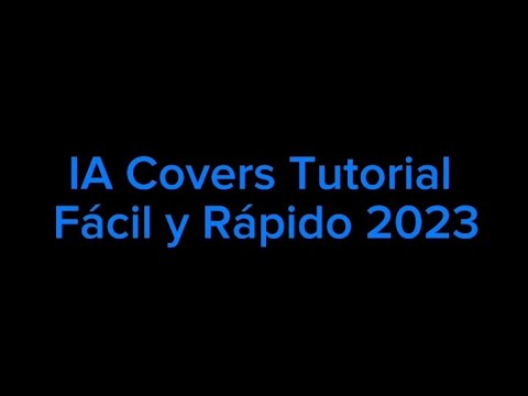 Tutorial: Como hacer IA Covers Fácil Y Rápido 2023 Android! - YouTube
