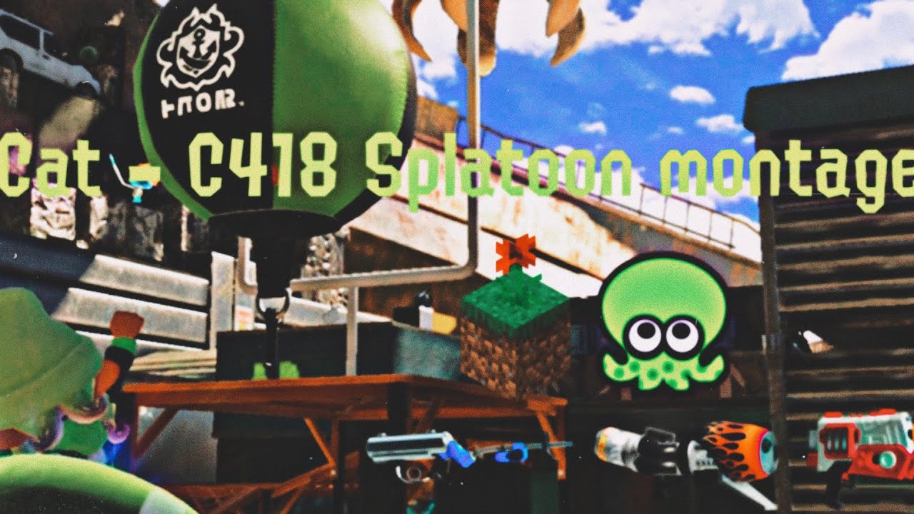 A C418 - Cat Splatoon montage! - YouTube