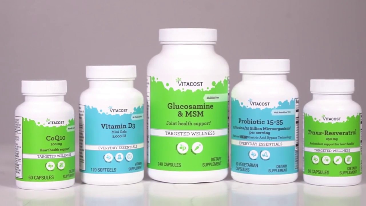Find simple, straightforward nutritional formulas at Vitacost - YouTube