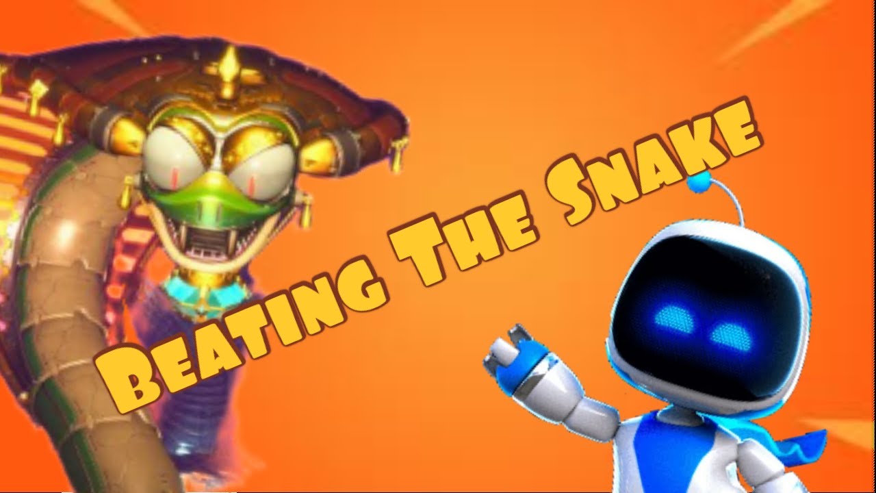 Astro Bot Giant Snake Boss Fight [ PS5 ] #astrobot #astrobotgameplay # ...