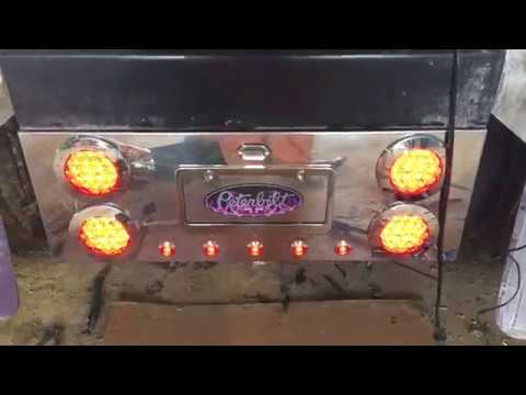 Replace tail lamp ASSEMBLY 379,PETERBILT, - YouTube