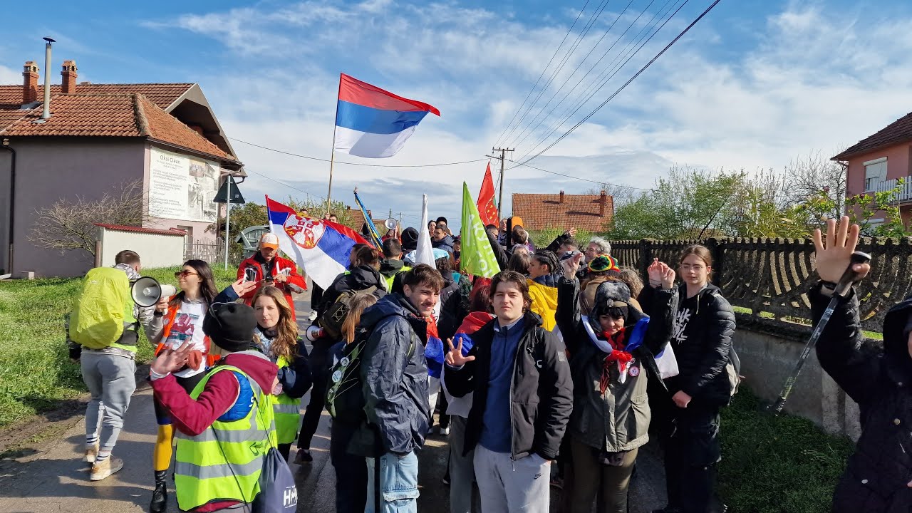 Uživo, PETI DAN oko 50km do Novog Pazara. Podrška nam je važna danas ...