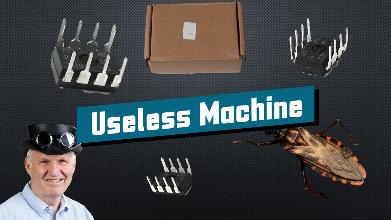 #364 Useless Machine including Dead Bug Construction example - YouTube