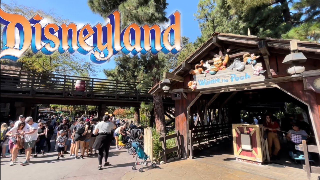 Disneyland’s The many adventures of weenie the Pooh ride POV - YouTube