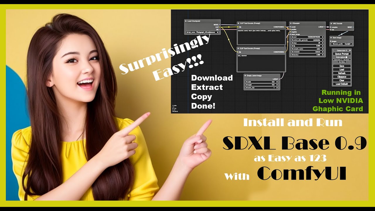 How to Install SDXL Base 0.9 and Run with ComfyUi Easy Steps ...