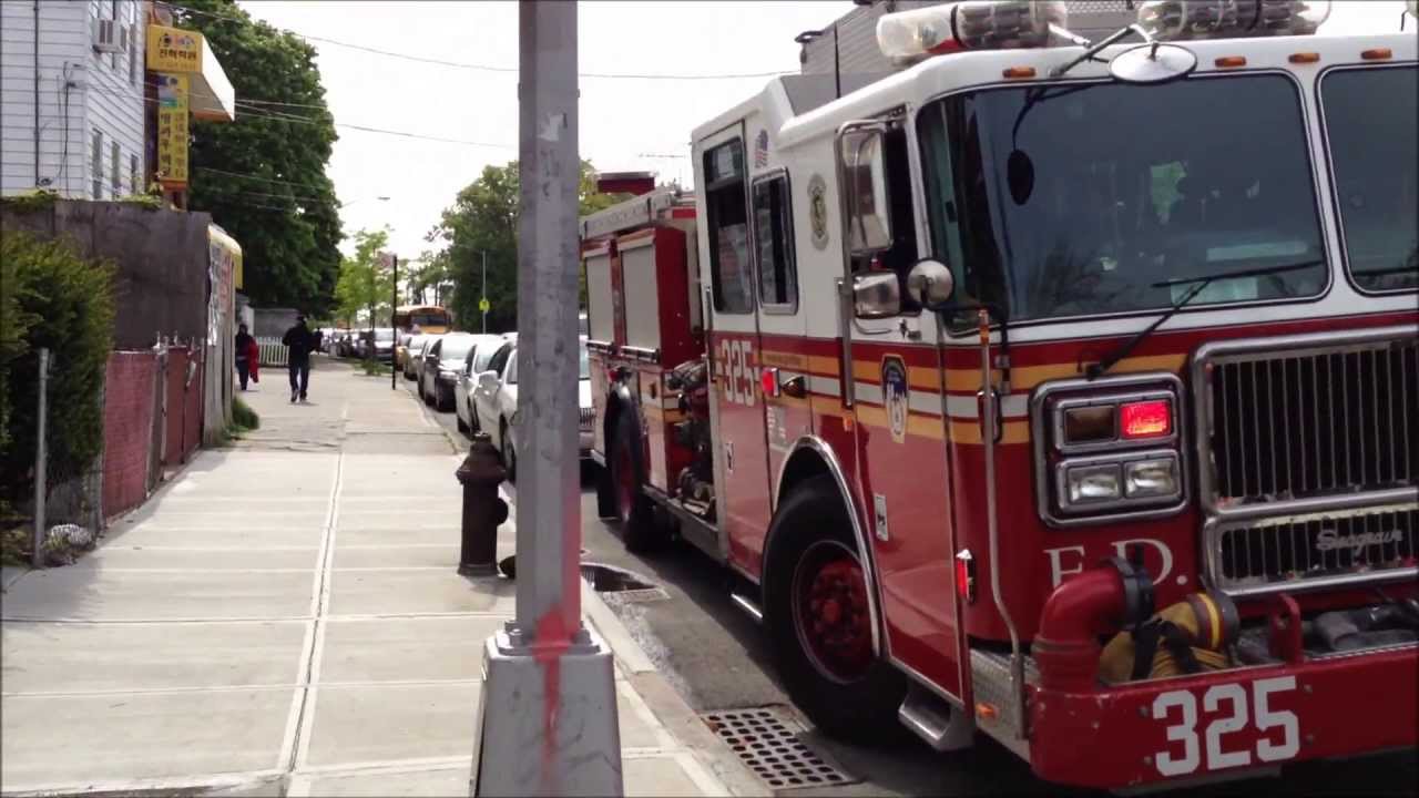 FIRE - FDNY ENGINE 307, 292, 289, 325, NEW LADDER 154, 136, TOWER ...