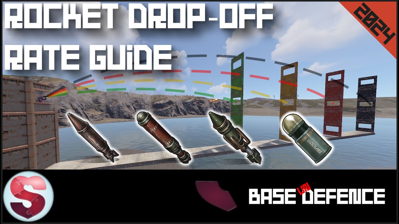 Raiding Guide - Rocket Drop-off Rate - Rust 2024 - YouTube